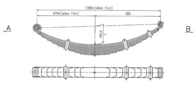 HENDRICKSON Z SPRING for HAS SUSPENSION BY MODEL - SEE NOTES | West ...