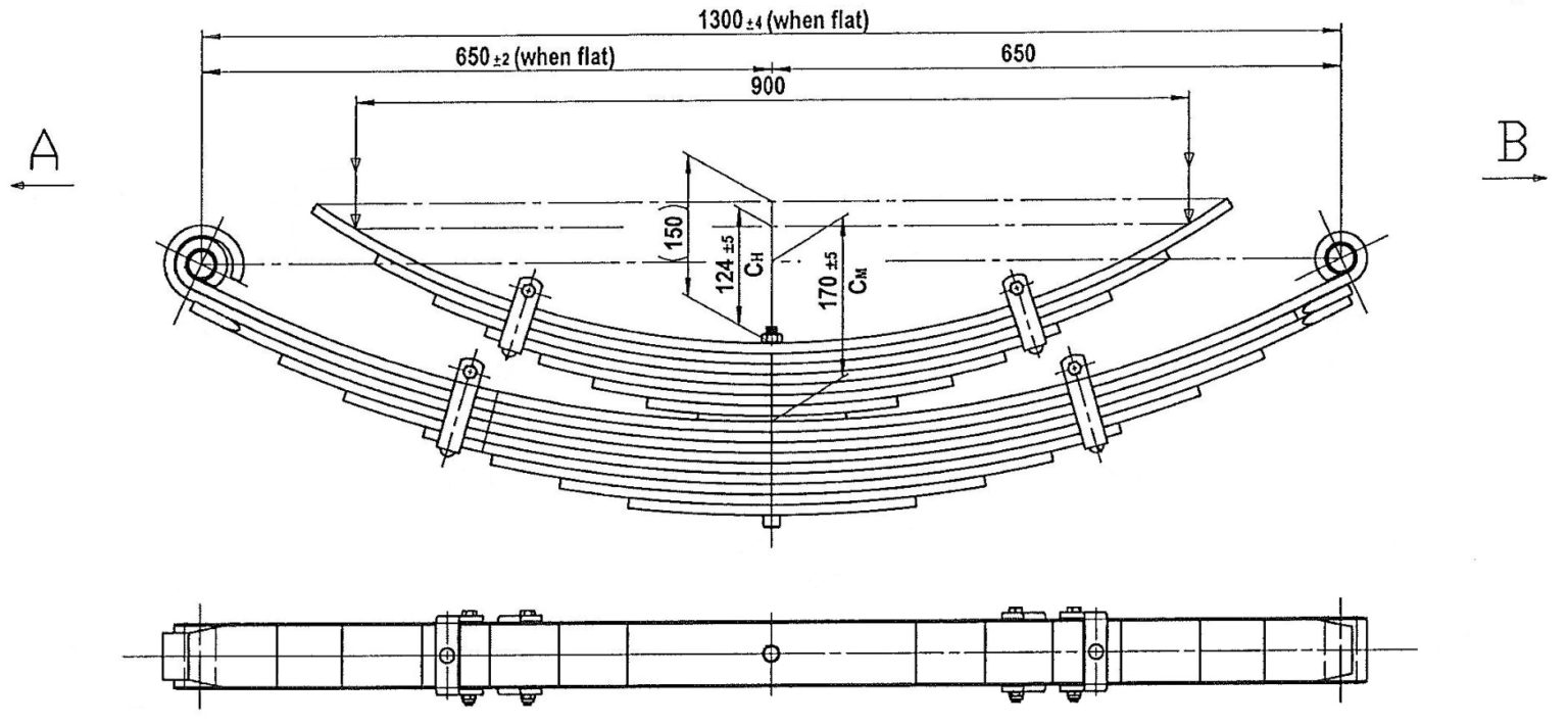 MIT-06 - Multileaf Leaf Spring | West Coast Suspensions